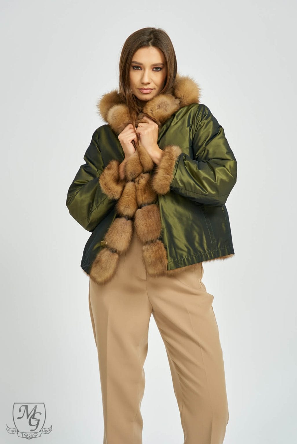Reversible Russian Barguzinsky sable jacket, Jaro model - Casa de ...
